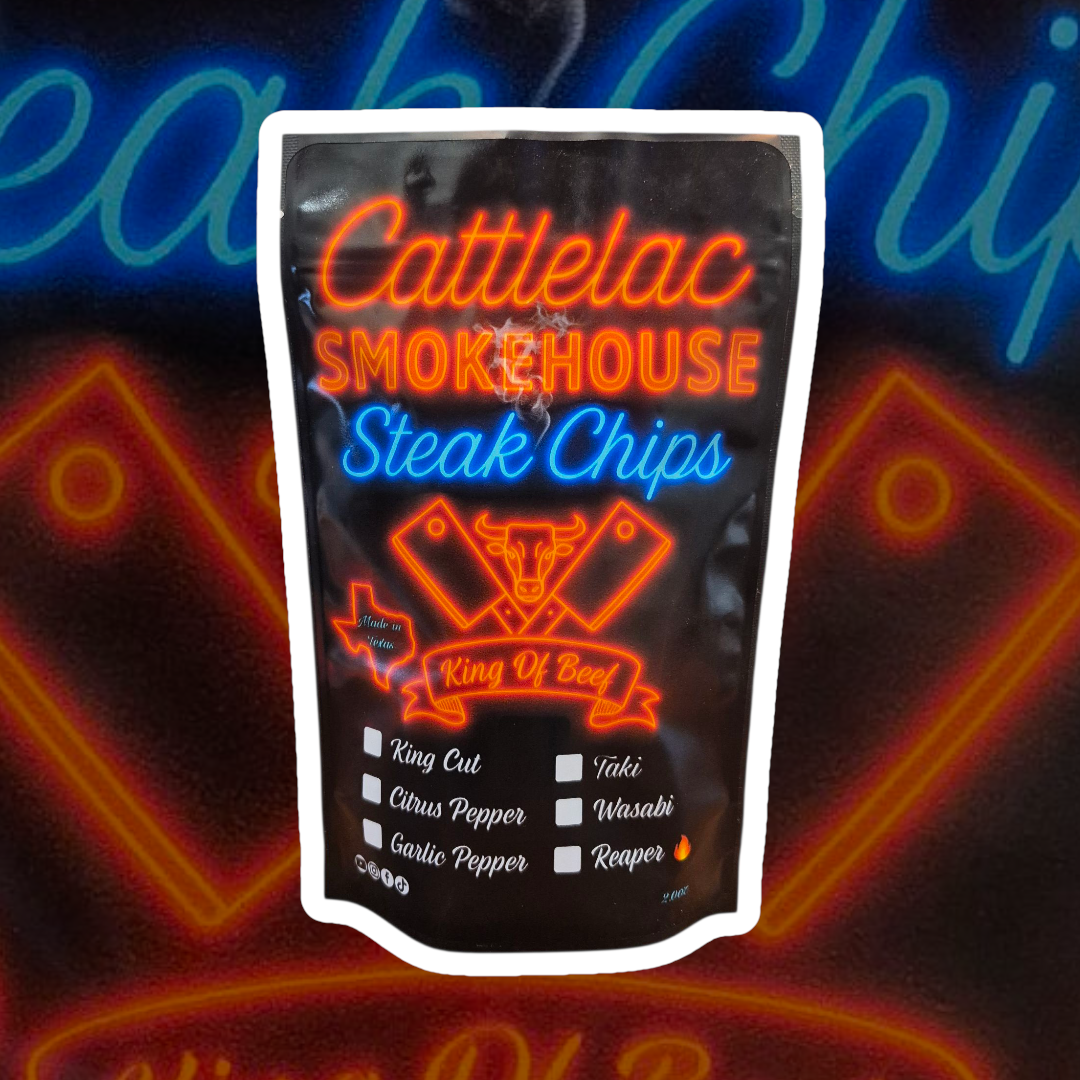 Cattlelac Steak Chips – Cattlelac Jerky Co